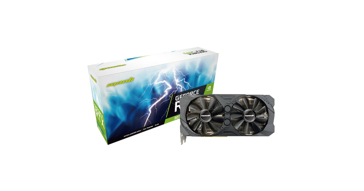 اشترِ Manli Geforce Rtx 3070 Nvida Lhr 8gb Gddr6 5888 Nvidia Cuda Cores ...