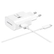 Buy Samsung Fast Travel Adapter Type C Cable 25W – White| Sharafdg.com