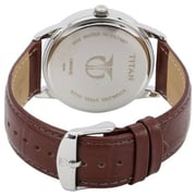 Titan 1584SL04 Brown Dial Analog Watch with Date Function for Men price ...
