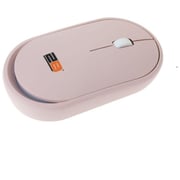 Buy 2B Dual Mode Bluetooth Mouse Pink Online in UAE | Sharaf DG