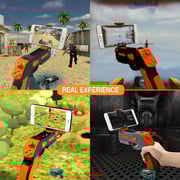 Buy Tutonica AR Gun Target Games Augmented Reality Controller Orange ...