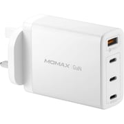 Buy Momax Um22 One Plug 4-port [100w] Fast Wall Charger [gan Tech] 3x Usb-c Pd 3.0 Power ...
