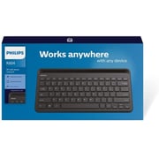 Buy Philips Wireless Keyboard Black Online in UAE | Sharaf DG
