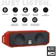 Buy Altec Lansing Fury Bluetooth Speaker Red Online in UAE | Sharaf DG