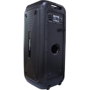 Buy Mediacom Bluetooth Speaker With 2 Wireless Mics & Remote, Black ...