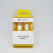 Buy Maestro Usb To Type-c Cable 1 Meter Online in UAE | Sharaf DG
