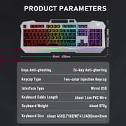 Buy Aula Wind F3010 Gaming Keyboard Online in UAE | Sharaf DG
