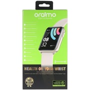 Buy Oraimo OSW-16P Pro Smart Watch Champagne Gold Online in UAE | Sharaf DG
