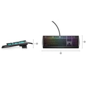 Buy Dell Alienware Low Profile RGB Mechanical Gaming Keyboard Black ...