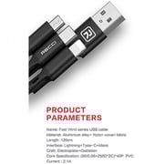Buy Recci 3 In 1 USB Cable Fast Wind- RCS-D 120 Online in UAE | Sharaf DG