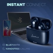 Buy Landmark LM-BH98 True Wireless Earbuds Blue Online in UAE | Sharaf DG