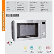 Buy Bompani Microwave Oven BMO34DGS Online in UAE | Sharaf DG