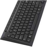 Buy Rapoo Wireless Optical Keyboard & Mouse Set Black Online in UAE ...