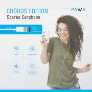 Buy Pawa Chords PW-TCEP20 Wired In Ear Headphones White Online in UAE ...