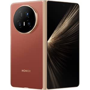 Buy Honor Magic V5 5G 512GB 16GB RAM Reddish Brown Dual Sim Smartphone + Bose Revolve + V5 Case ...