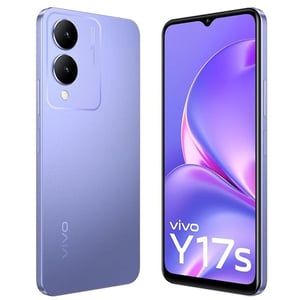Buy Vivo Y17s 128GB Glitter Purple 4G Smartphone Online in UAE | Sharaf DG