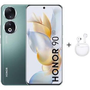 Buy Honor 90 512GB Emerald Green 5G Smartphone + X5e Earbuds Online in ...