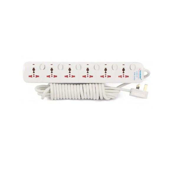 Buy Terminator – 6 Way Power Extension Socket – 5Meter Online in UAE ... Buy Terminator – 6 Way Power Extension Socket – 5Meter Online in UAE ...