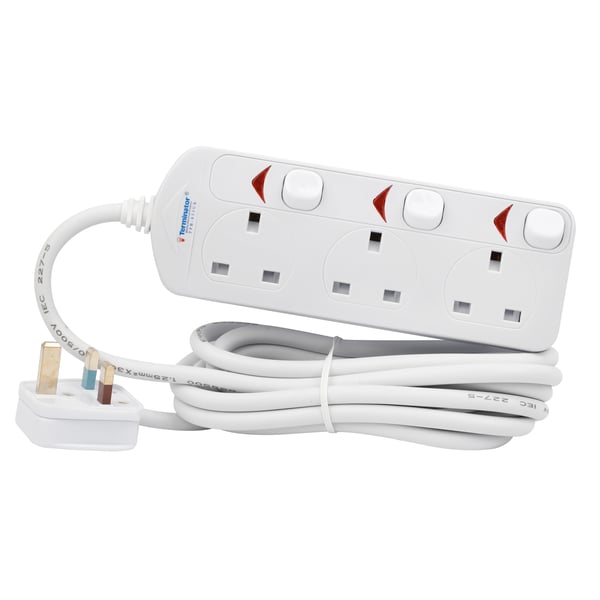 Buy Terminator Brand Uk Socket Power Extension With Individual Switches ... Buy Terminator Brand Uk Socket Power Extension With Individual Switches ...