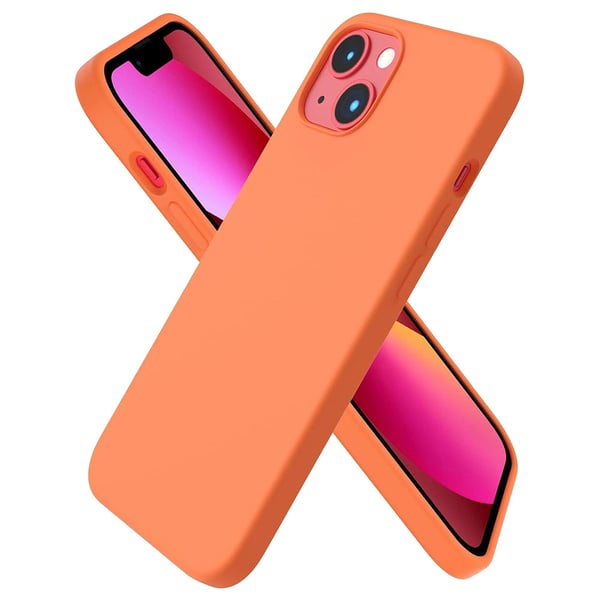 Buy Fitit Silicone Case Orange iPhone 13 Online in UAE | Sharaf DG Buy Fitit Silicone Case Orange iPhone 13 Online in UAE | Sharaf DG
