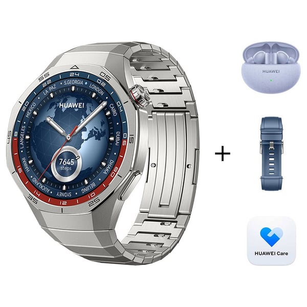 Buy Huawei Watch GT 5 Vili Pro 46mm Titanium – VLI-B29 + Strap ... Buy Huawei Watch GT 5 Vili Pro 46mm Titanium – VLI-B29 + Strap ...